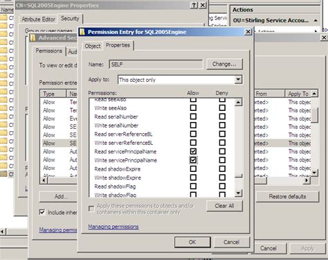 Clint Boessens Blog Dynamically Set Spns For Sql Service Accounts