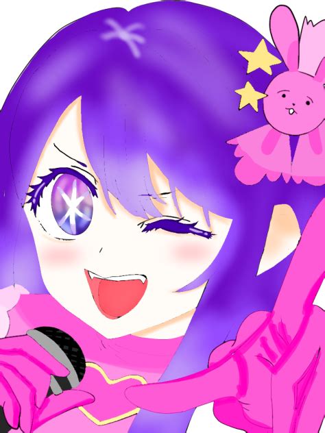 推しの子塗り絵 Ibispaint