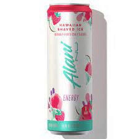 Alani Nu Energy Drink Hawaiian Shaved Ice 12 Pack 12 Fl Oz Cans