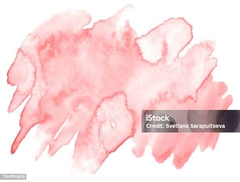 복숭아 핑크 수채화 추상적인 배경 얼룩 스플래시 페인트 얼룩 이혼 디자인과 장식을 위한 빈티지 회화 분홍에 대한 스톡 사진 및