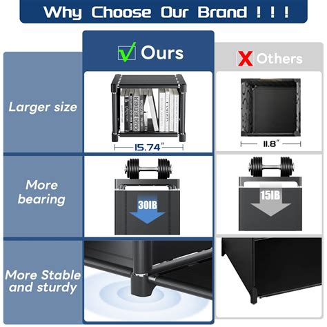 Book Shelf 20 Cube Storage Organizer Diy Bookcase