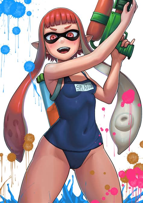 Lasterk Inkling Girl Inkling Player Character Nintendo Splatoon Series Splatoon Super