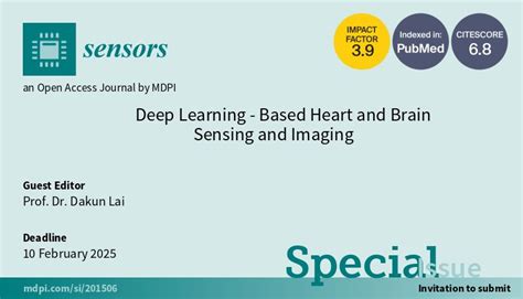 New Special Issue Deep Learning For Ecg Eeg Sensing And Imaging Lesley Li Posted On The Topic