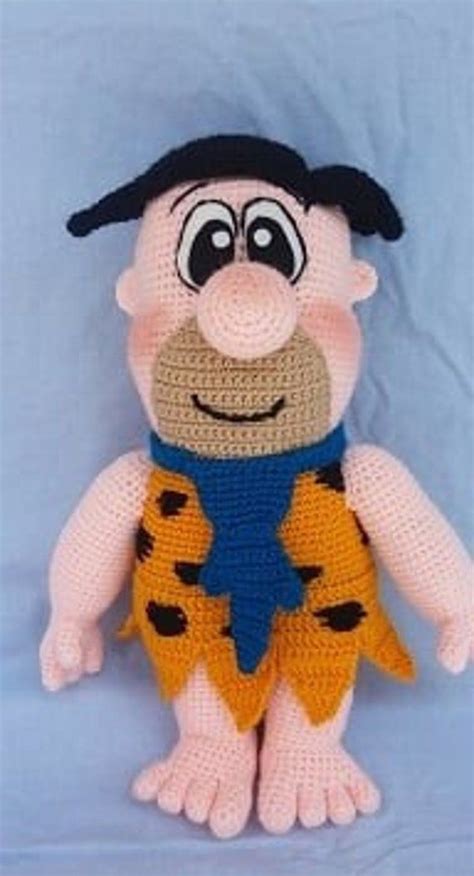 Fred Flintstone Crochet Pattern Etsy Crochet Patterns Fred