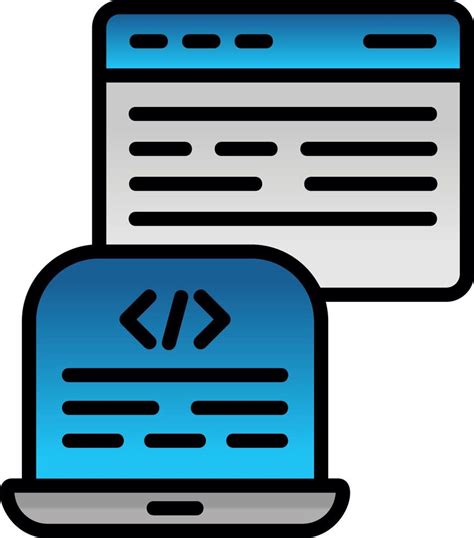 Backend Development Vector Icon Design 15807902 Vector Art At Vecteezy