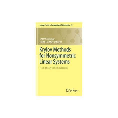 Krylov Methods For Nonsymmetric Linear Systems From Theory To