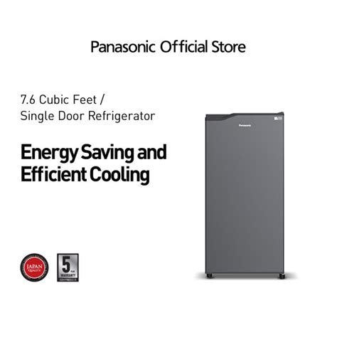 Panasonic NR AQ211VS 7 6 Cu Ft 1 Door Direct Cool Inverter