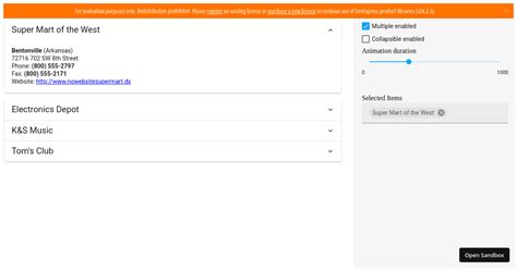 React Accordion With Tab Keyboard Navigation Codesandbox