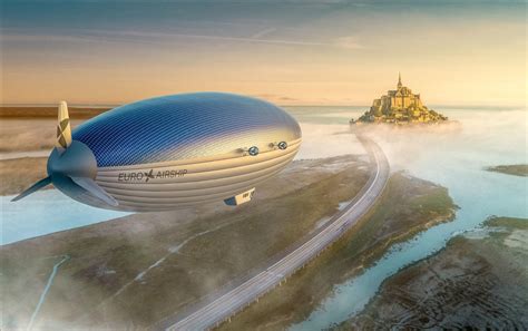 Solar Powered Airship Will Circle The World Non Stop Without Fuel