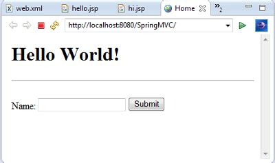 Spring Mvc Hello World Javapapers