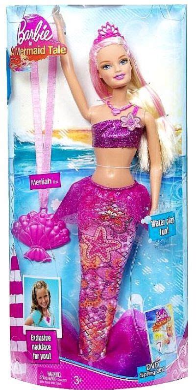 Barbie In A Mermaid Tale Merliah Doll And Necklace R8528 Barbie Mermaid Doll Mermaid Barbie