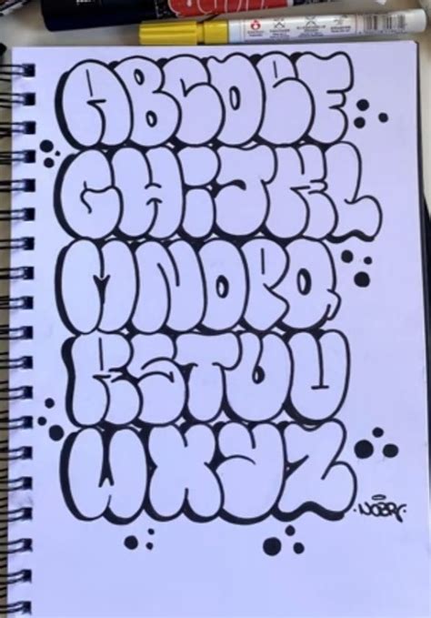 Grafiti Di 2024 Huruf Grafiti Huruf Tipografi Abjad Grafiti