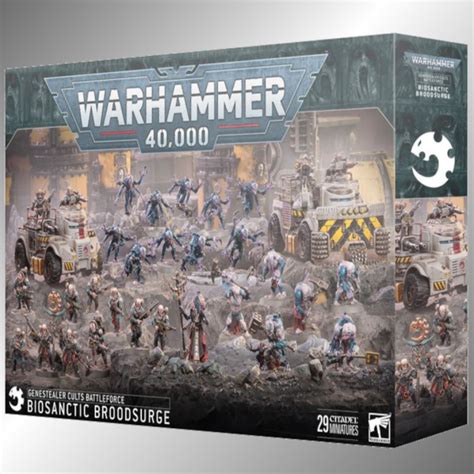 Biosanctic Broodsurge Battleforce Box Genestealer Cults Venture Trade Co