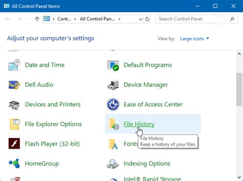 How To Delete The Old File History Version In Windows 10