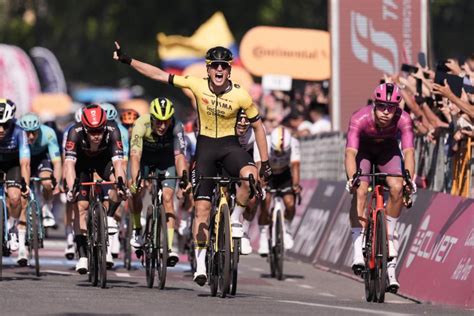 Pagelle Giro d Italia 2024 oggi Milan per ora più piazzato che