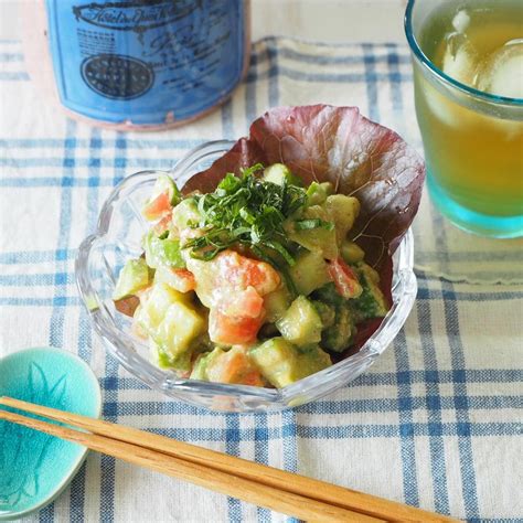 和えるだけで絶品に！簡単でおいしい、さっぱりヘルシーな梅肉のやみつきレシピ 料理 レシピ レシピ 前菜 フレンチ レシピ