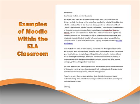 Ppt Using Moodle As A Learning Management System In The Ela Classroom