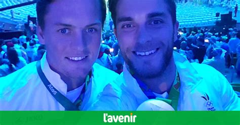 Une Séance De Dédicace Avec Les Médaillés Tom Boon Et Cédric Charlier Lavenir