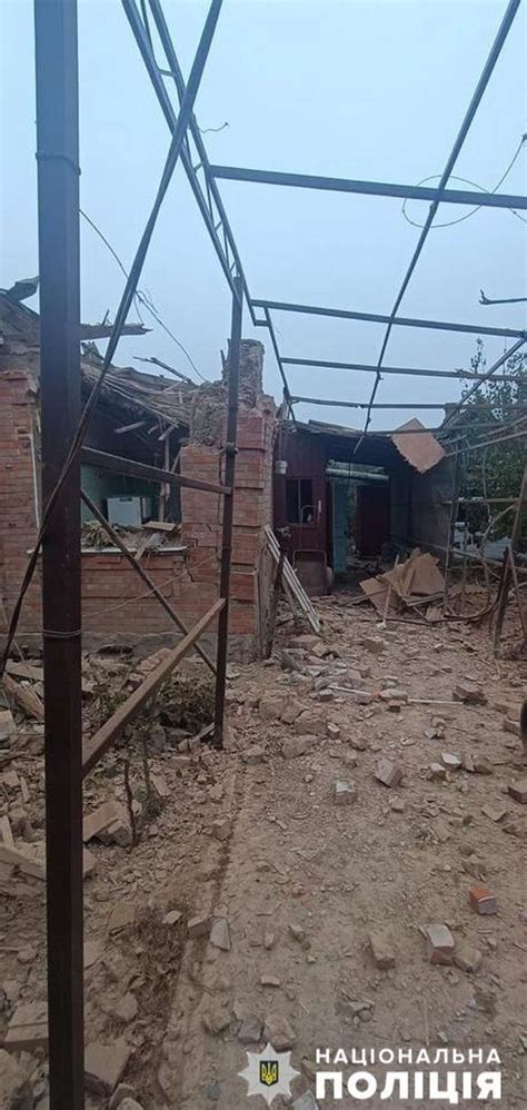 Нікопольщина під нищівним вогнем ворога поліція показала наслідки
