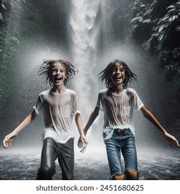 Two 12 Year Old Boys Long AI-generated image 2451680625 | Shutterstock