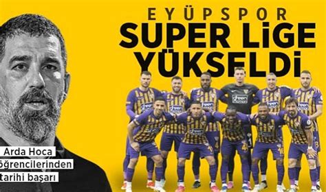 Eyüpspor 105 Yılık Tarihinde ilk kez Süper Lig de Spor Yılmaz Haber