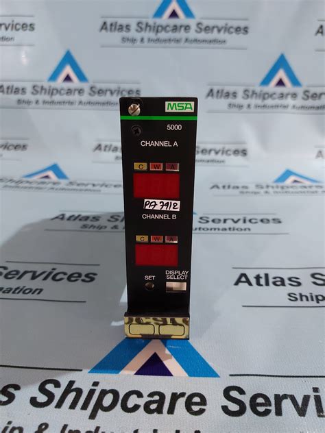Msa 5000 4 20ma Analog Input Module P N 814441 Rev 01 Atlas Shipcare Services
