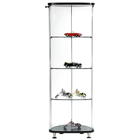 Bellini Modern Living Celeste Narrow Corner Curio Cabinet Wayfair
