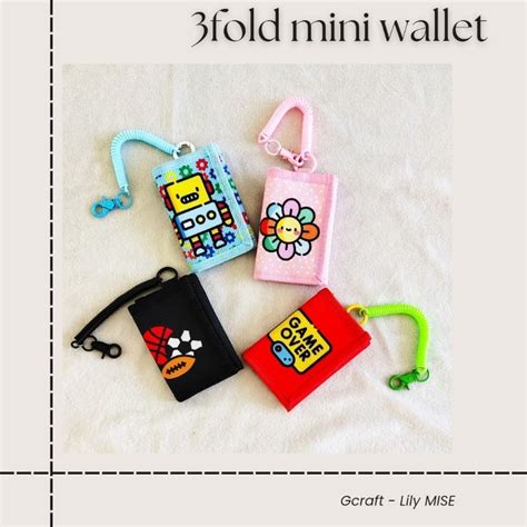 Jual 3fold Mini Wallet Dompet Lipat Dompet Lipat Mini Dompet Imut