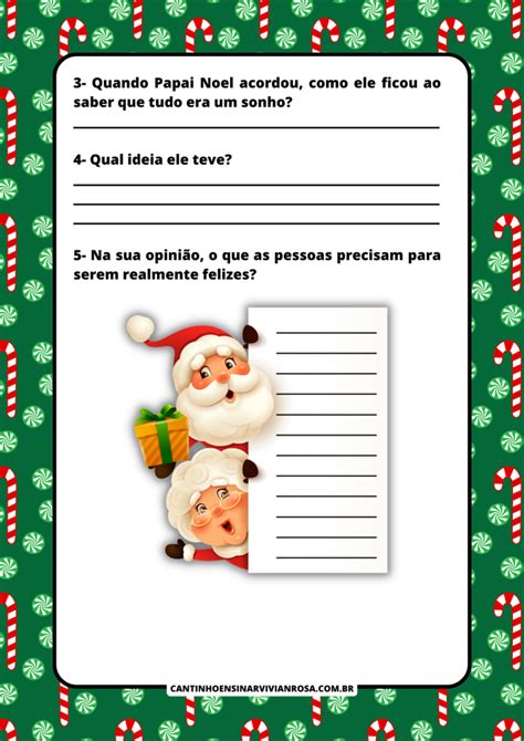 CONTOS DE NATAL ATIVIDADES Cantinho Ensinar
