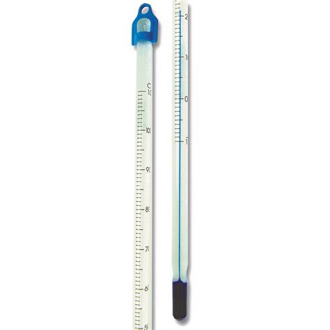305mm Blue Spirit Laboratory Thermometer King Mariot Medical Equipment