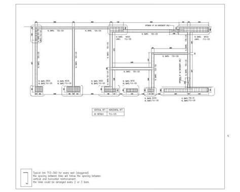 Column And Walls Reinforcement With Core Details Dwg 1 Thousands Of Free Cad Blocks