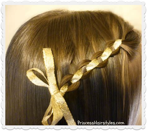 Waterfall Chain Braid Tutorial Hairstyles For Girls Princess Hairstyles