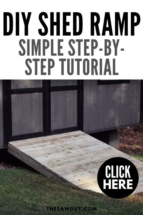 How To Build A Shed Ramp Tutorial Artofit