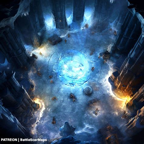 Northern Range Battle Map Release Battle Scar Maps Ice Giant Dnd