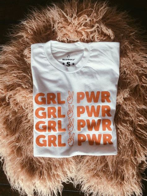 A Few Awesome Resources For The Perfect Graphic Tee Girl Power Tee Graphic Tees Fashion