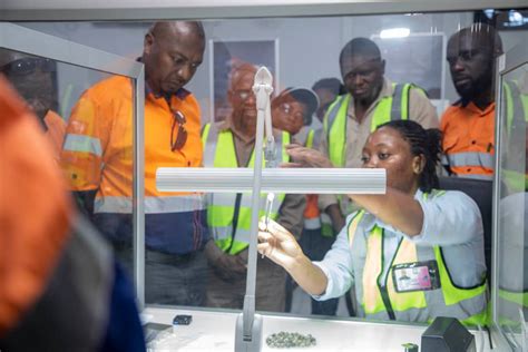 Zcdc Non Executive Director Dr G Manyayas Induction At Chiadzwa Mine