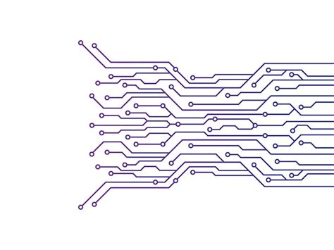 Premium Vector Abstract Futuristic Circuit Board Technology Background