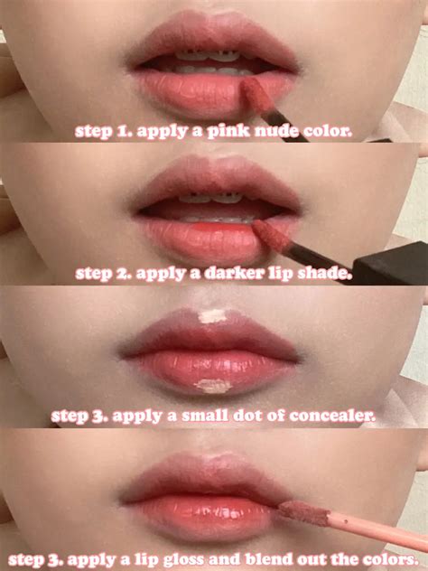 How To Do Korean Gradient Lips ♡ Gallery Posted By Shanine Marie Lemon8