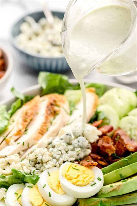 Keto Cobb Salad With Avocado Ranch Dressing Forgetsugar