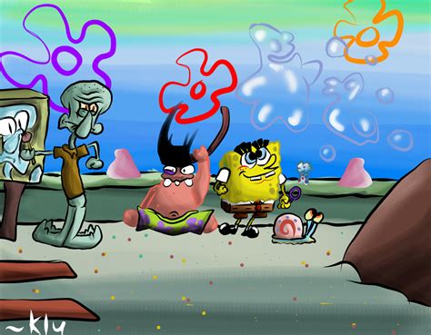 Typical Bikini Bottom Day By Klushaklushevich On Deviantart