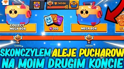 SkoŃczyŁem Aleje PucharÓw Na Moim Drugim Koncie Brawl Stars Polska