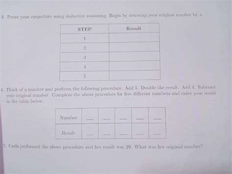 Solved Prove Your Conjecture Using Deductive Reasoning