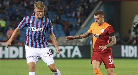 Trabzonspor Galatasaray maç özeti ve golleri izle TS GS özet