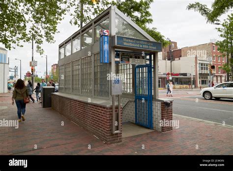 Entrance To Septa Market Frankford Line 2nd Street Station Market