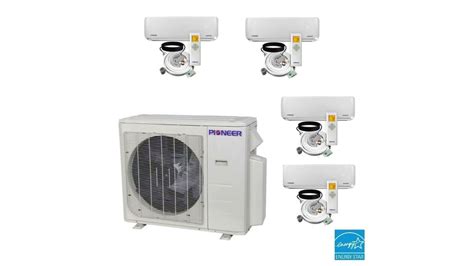 Dual 2 Zone 9000 9000 Multi 21 3 Seer Ductless Mini Split A C Heat Pump