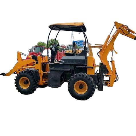 Ce Manufacture Price Mini Backhoe Loader 4x4 Back Hoe Loader Excavator Mini Wheel Loader Wheel