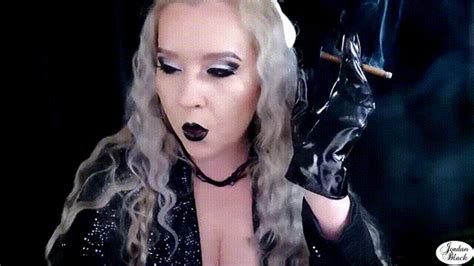Moods Cigarillo With Black Glossy Lips And Gloves [1080p Mp4