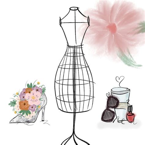 Visions Of Fashion Vi By Anna Quach 24 X 24 Posterazzi