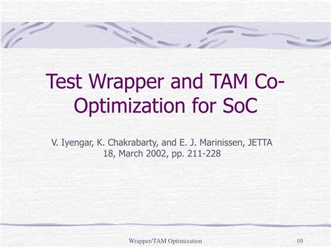 Ppt System On Chip Soc Testing Powerpoint Presentation Free Download Id5551330