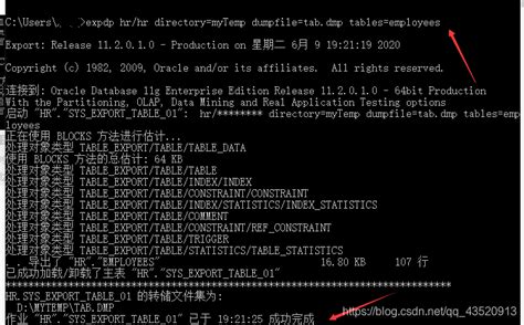 Oracle导入数据数据库没有数据 Sqlloader 500 无法打开文件 Ora 39166 找不到对象 Hr